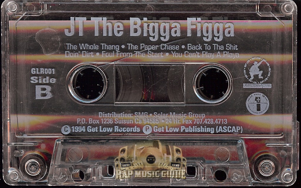 JT The Bigga Figga - Playaz N The Game: 2nd Press. Cassette Tape | Rap Music Guide